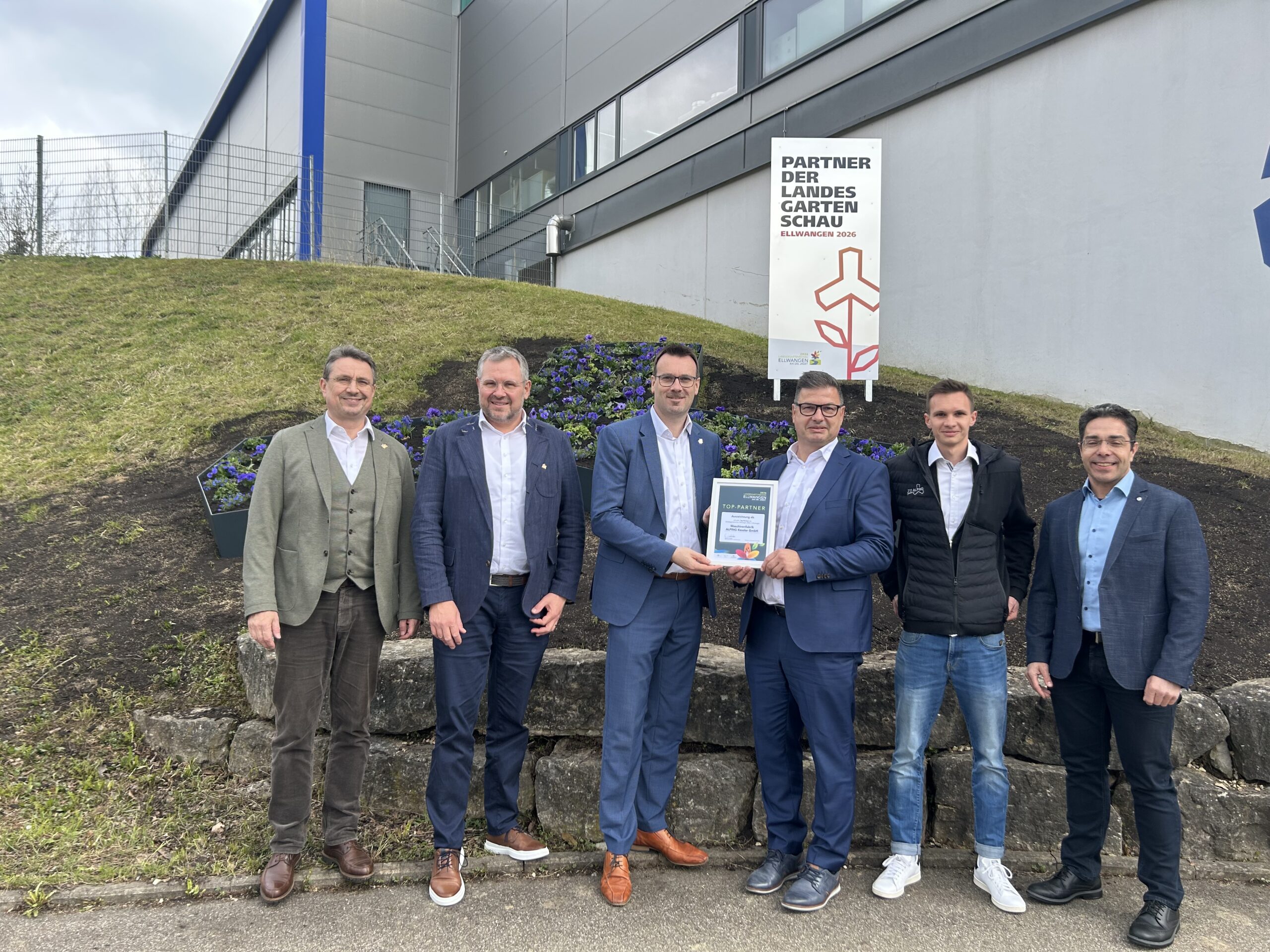 Die Maschinenfabrik ALFING Kessler ist Top-Partner der LGS ...