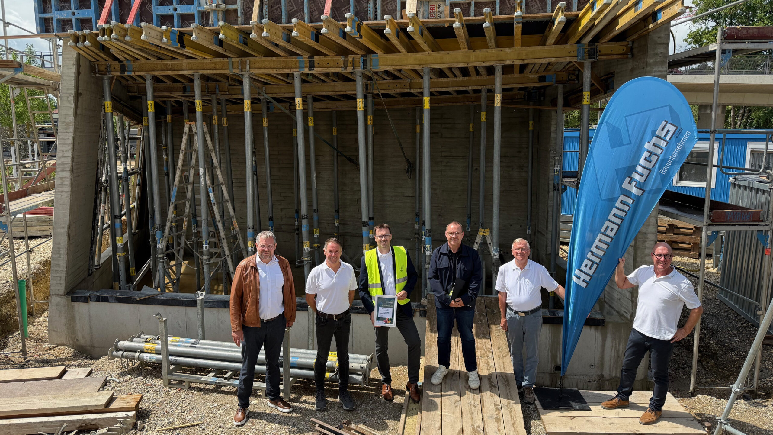 Hermann Fuchs Bauunternehmung ist Premium-Partner der LGS ...